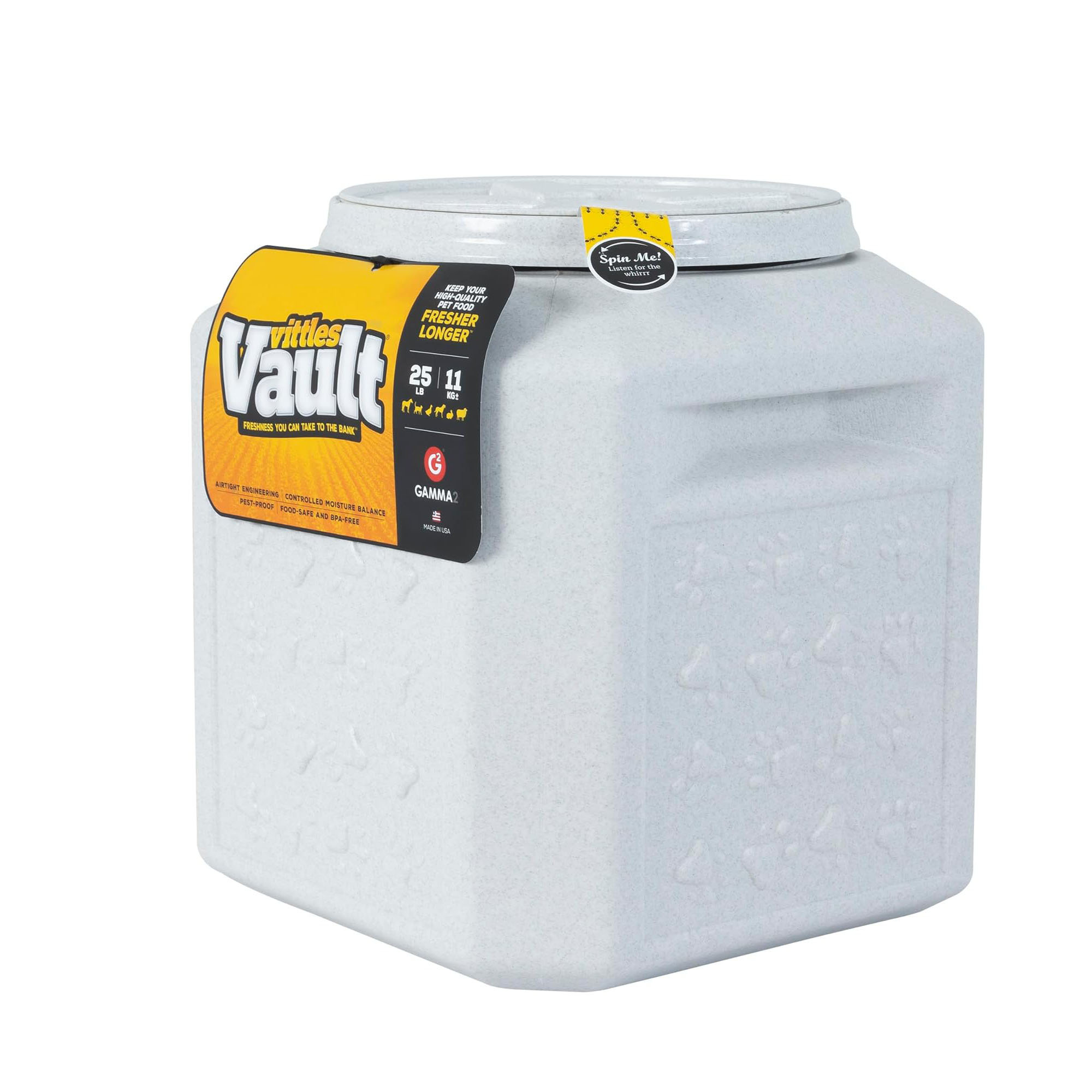 INKEDZ Vittles Vault Pet Food Storage Containers - Sealed Dog and Cat ...
